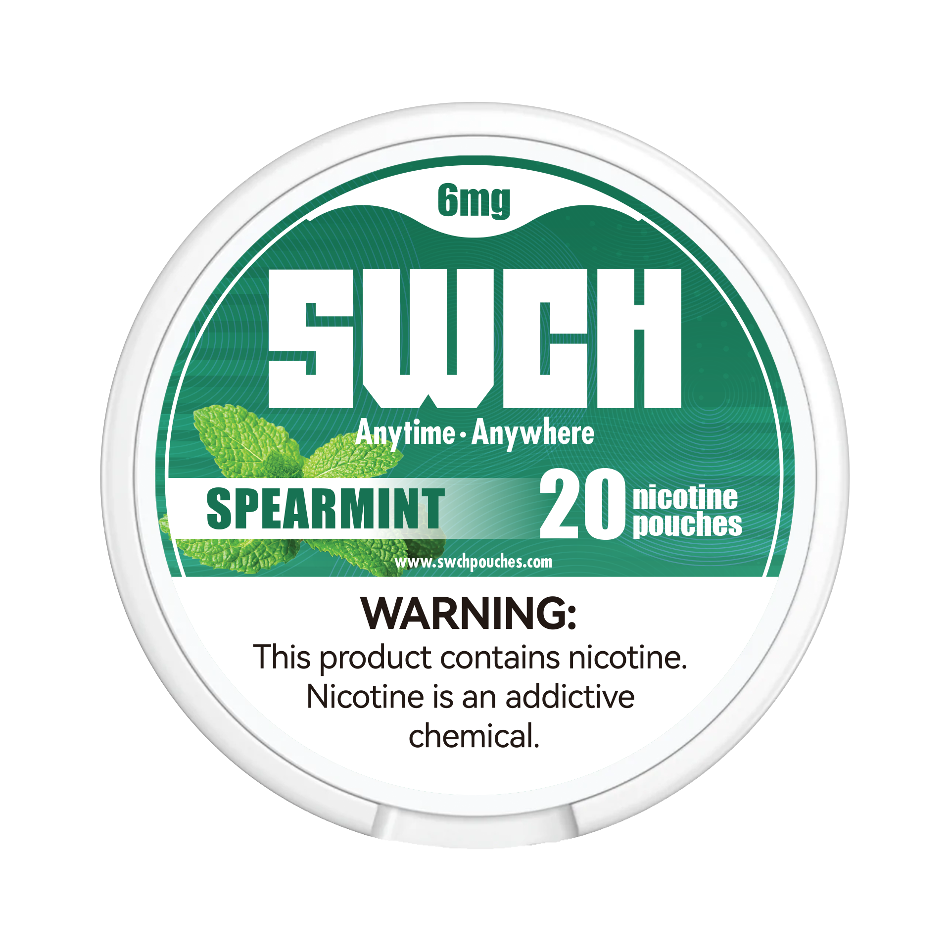 SWCH - SPEARMINT 6mg
